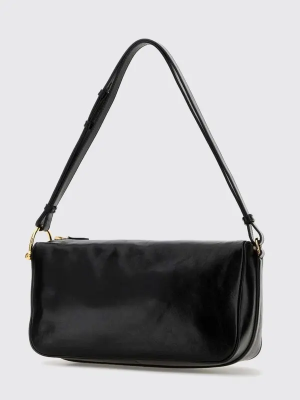 Gucci Smooth Calfskin Shoulder Bag - Black