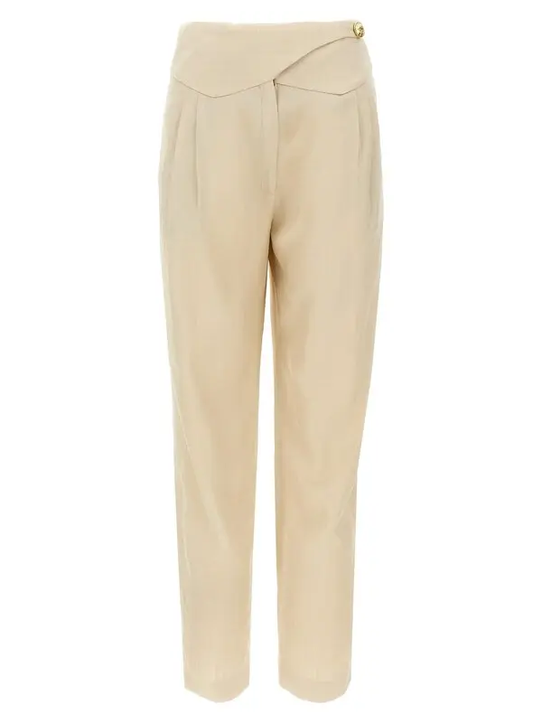 BLAZÉ MILANO Sheena Basque Pants - Cream