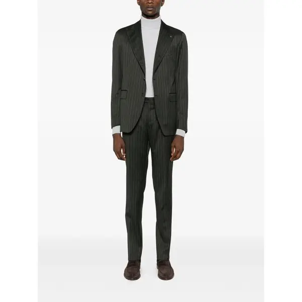 Tagliatore Grey Suits Single Breasted Suits - Gray
