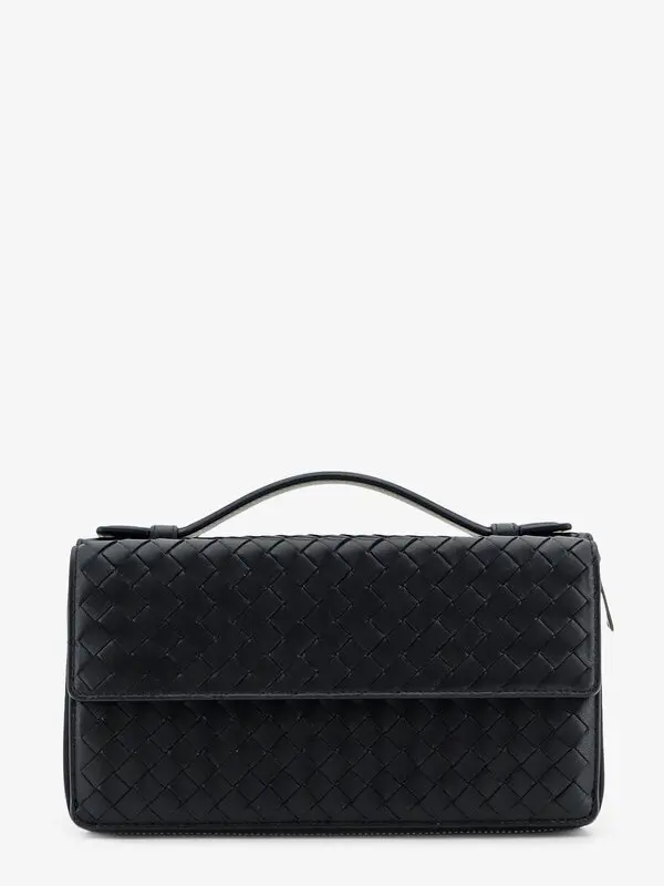 Bottega Veneta Leather Wallet With Intrecciato Pattern
