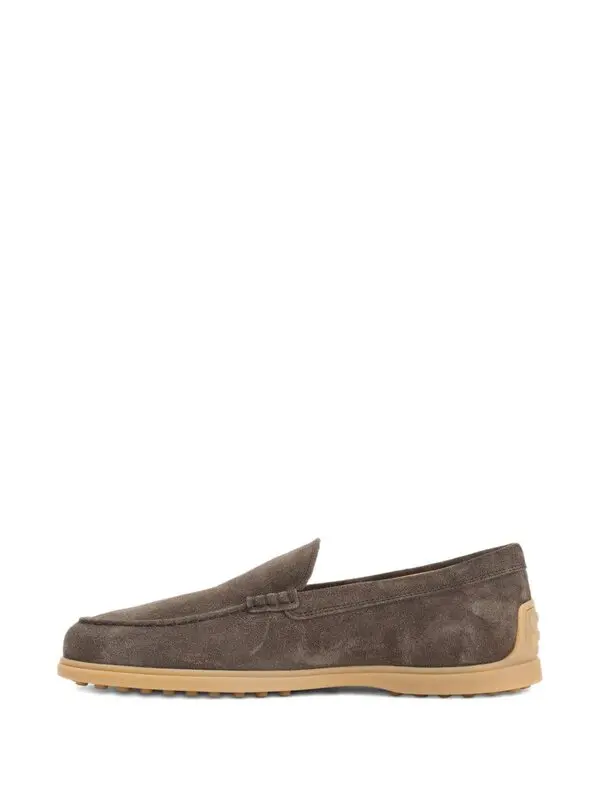 TOD'S Suede Leather Loafers - Multicolor