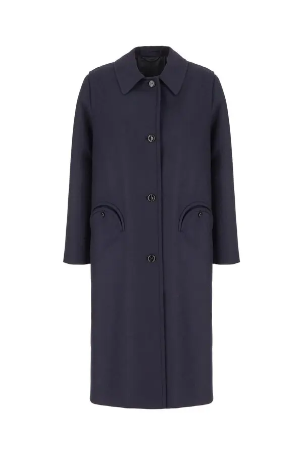 BLAZÉ MILANO Long Overcoat - Multicolor