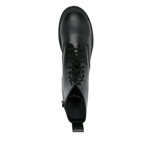 Balenciaga Leather Combat Boots
