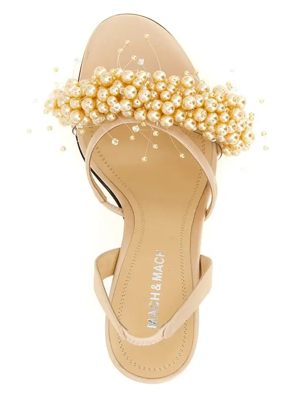 Mach & Mach Floating Pearl' Sandals