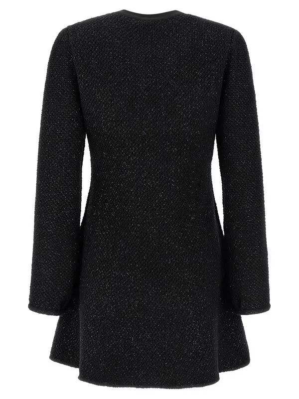 SELF-PORTRAIT Sequin Knit Mini' Dress