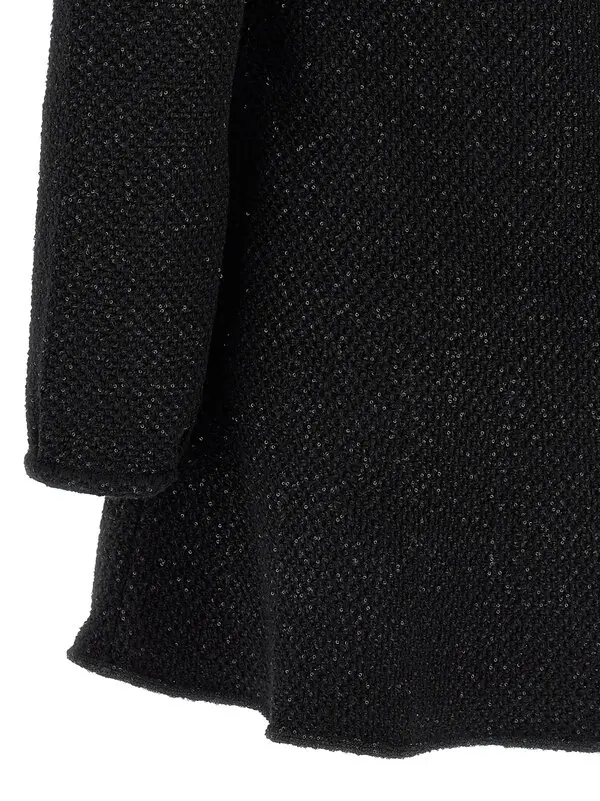 SELF-PORTRAIT Sequin Knit Mini' Dress