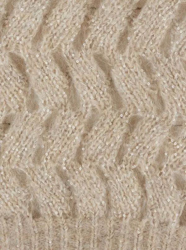 Brunello Cucinelli Wool Cable Knit Pullover