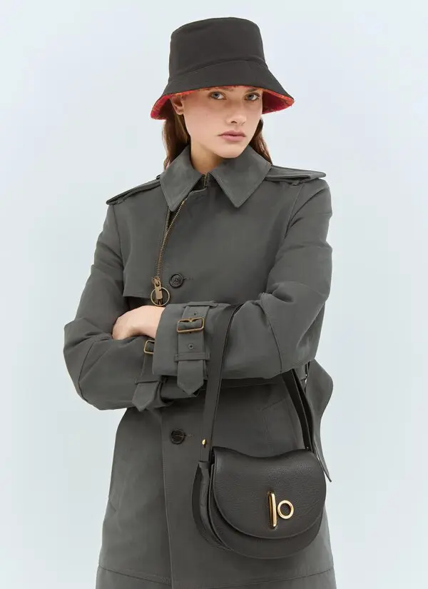 Burberry Reversible Check Fleece Bucket Hat