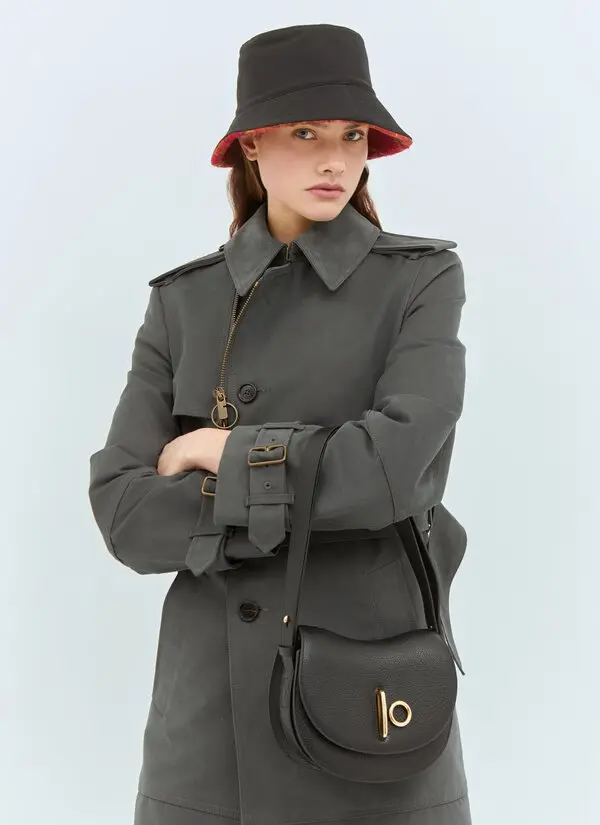 Burberry Reversible Check Fleece Bucket Hat
