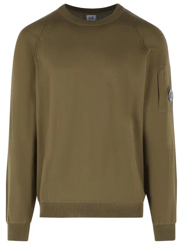 C.P. COMPANY Cotton Sweater - Green