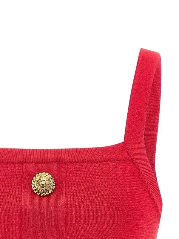 Balmain Brassiere Top - Multicolor
