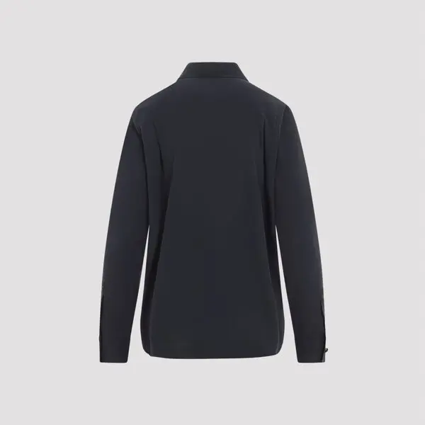Max Mara Siamese Washed Silk Shirt
