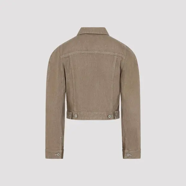 Jacquemus Ovalo Cargo Jacket - Brown
