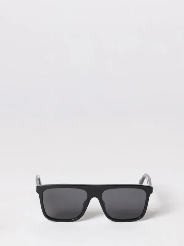 Gucci Rectangular Sunglasses In Recycled Acetate With Logo