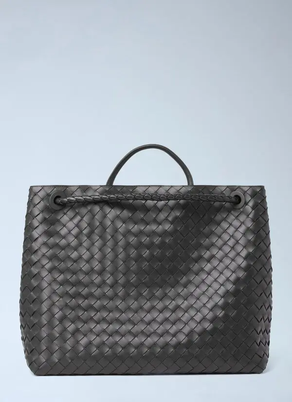 Bottega Veneta Andiamo Handbag - Black
