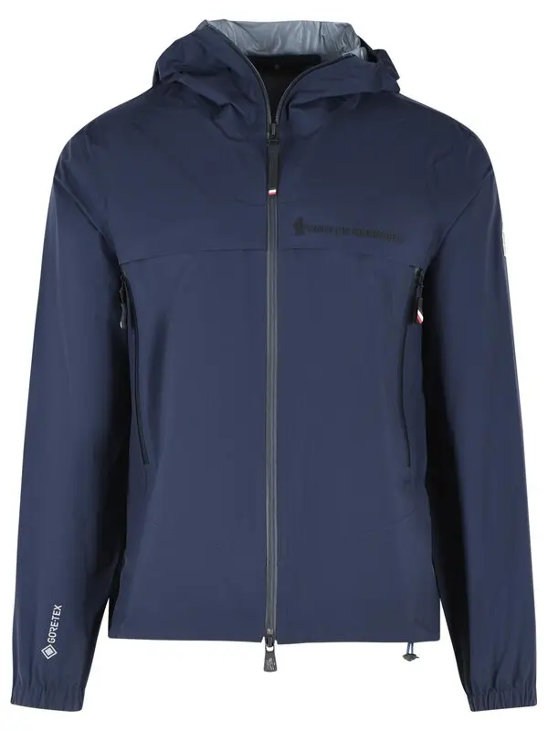 Moncler Shipton Gore-tex Foldable Shell Jacket - Blue