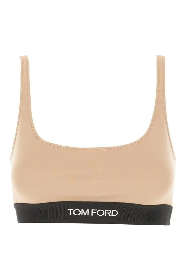 TOM FORD Logo Elastic Tank Top - Multicolor