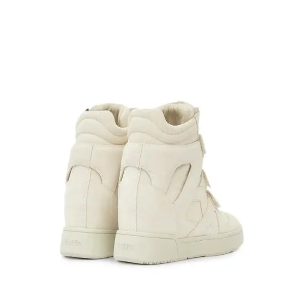 Isabel Marant Étoile Suede Wedge High-top Sneakers