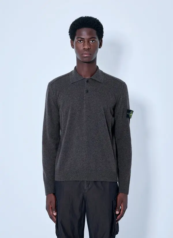 Stone Island Long Sleeve Polo