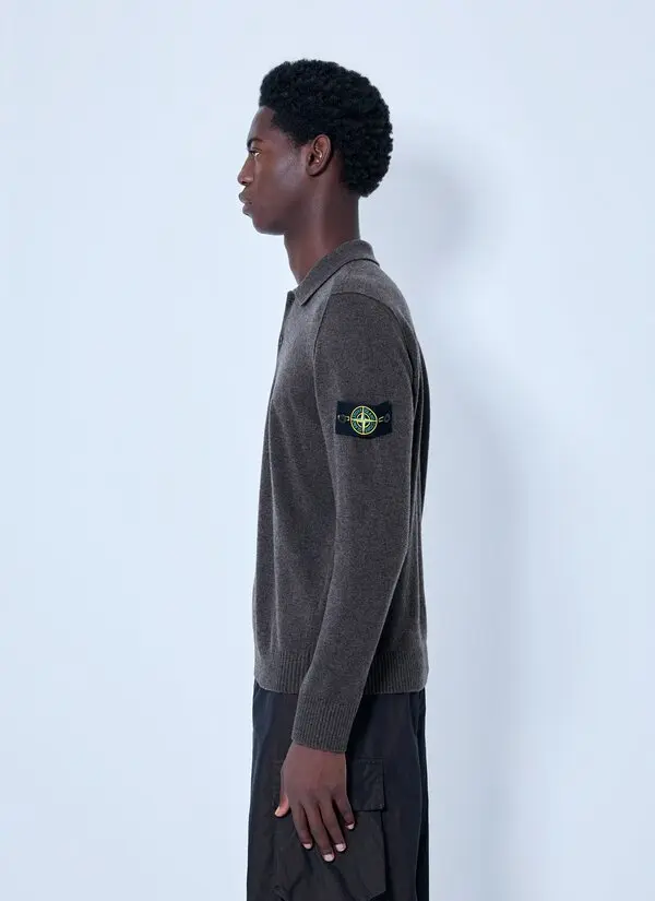 Stone Island Long Sleeve Polo