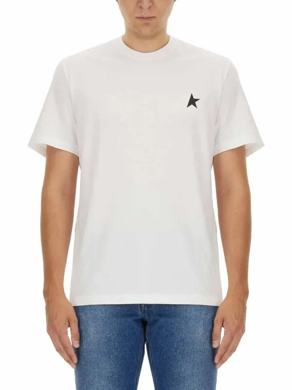 GOLDEN GOOSE Cotton T-shirt - White