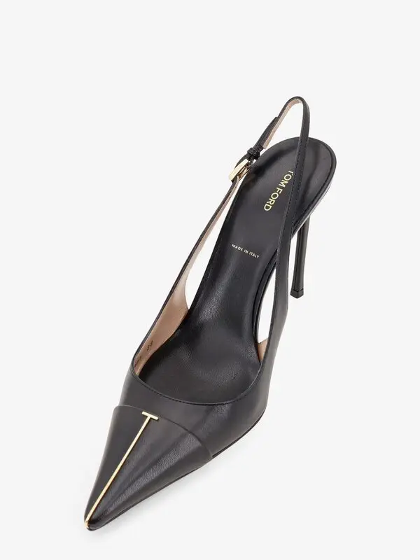 TOM FORD Leather Pumps - Black