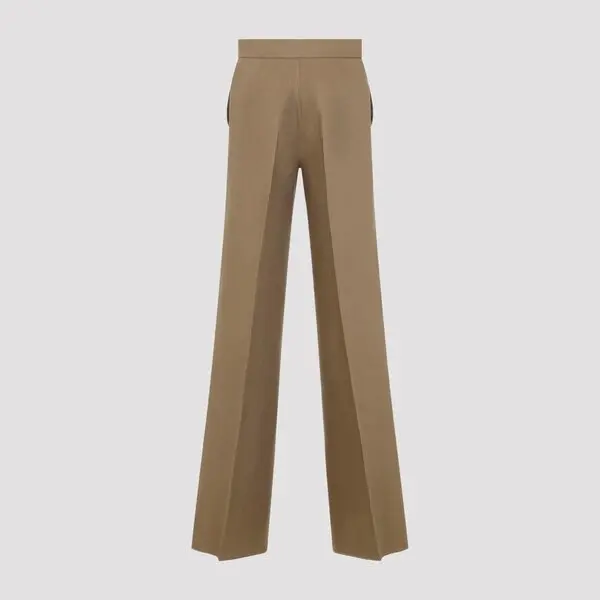 Max Mara Badesse Linen Pants - Brown