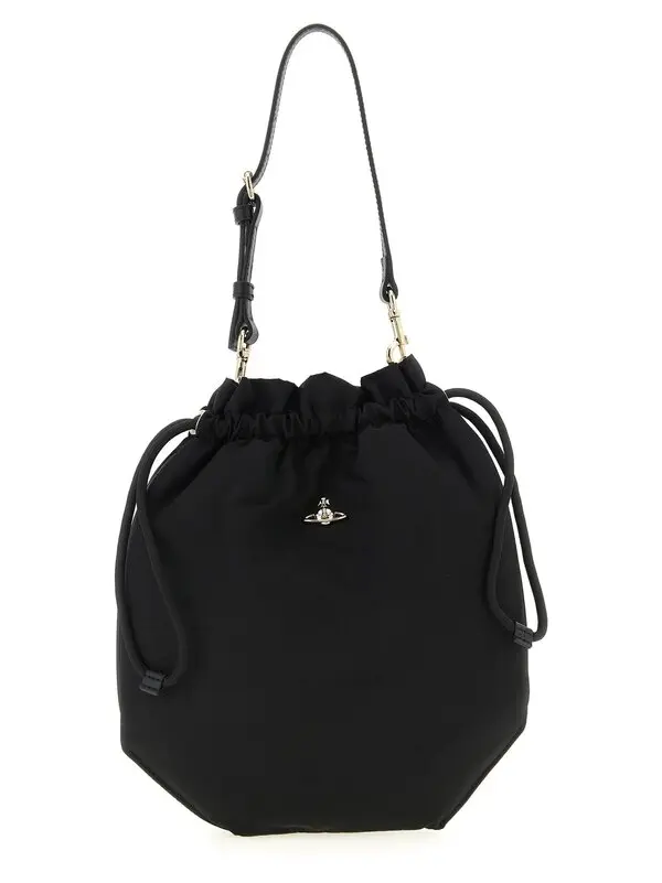 VIVIENNE WESTWOOD Drawstring Pouch' Handbag - Black