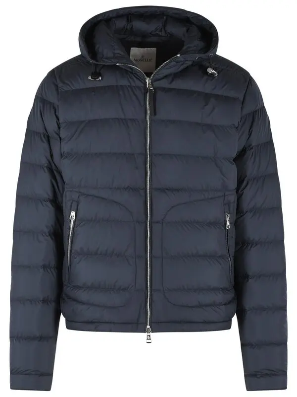 Moncler Sestriere Hooded Down Jacket - Blue