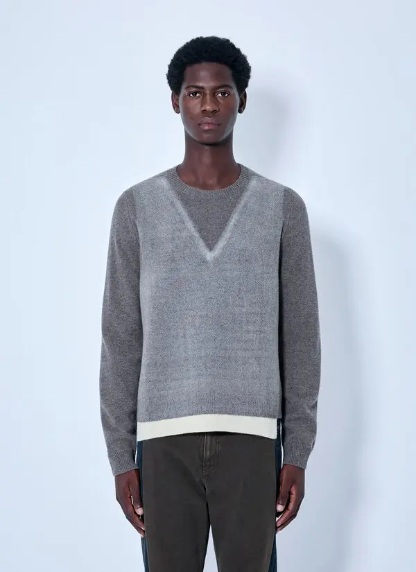 MAISON MARGIELA Fused Knit Sweater