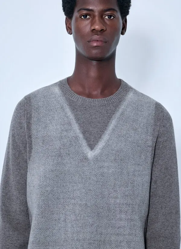 MAISON MARGIELA Fused Knit Sweater
