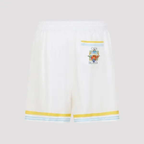 Casablanca Flower Court Icon Shorts