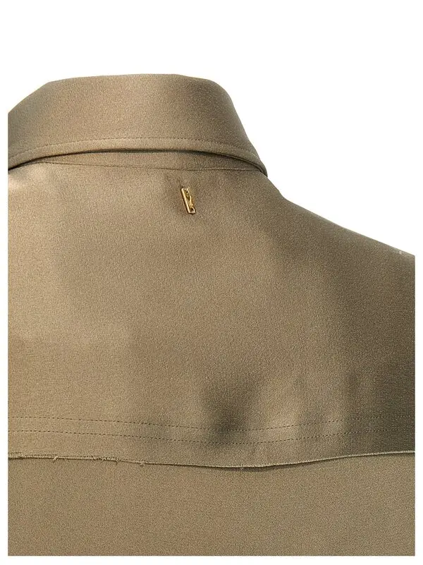 AMI Paris Viscose Shirt - Gray