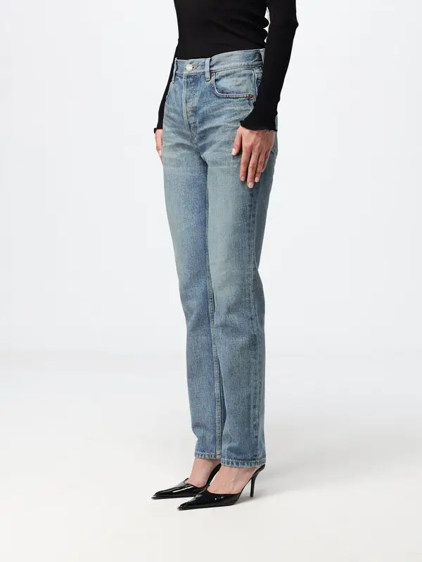 Saint Laurent Cotton Denim Skinny Jeans