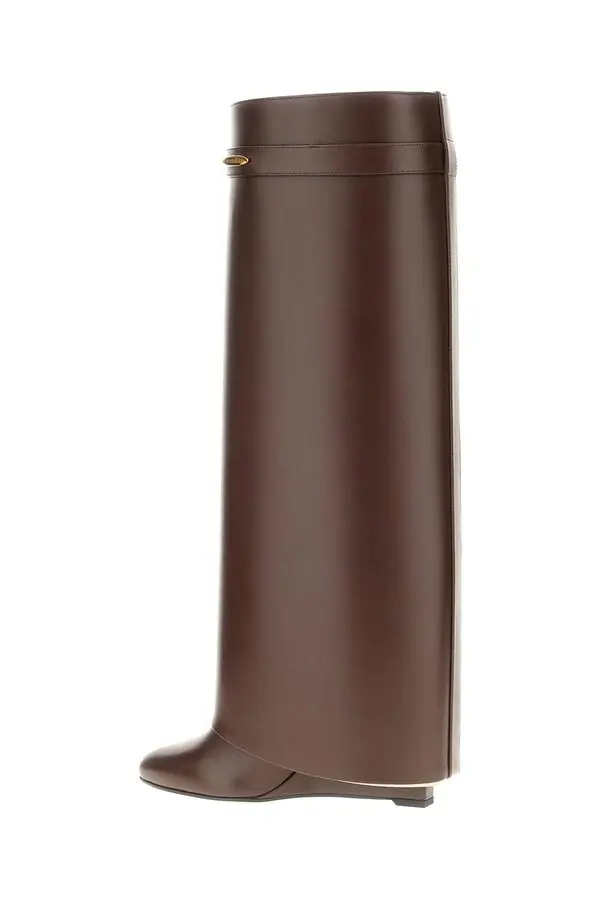 Givenchy Shark Lock Wedge Boots - Multicolor