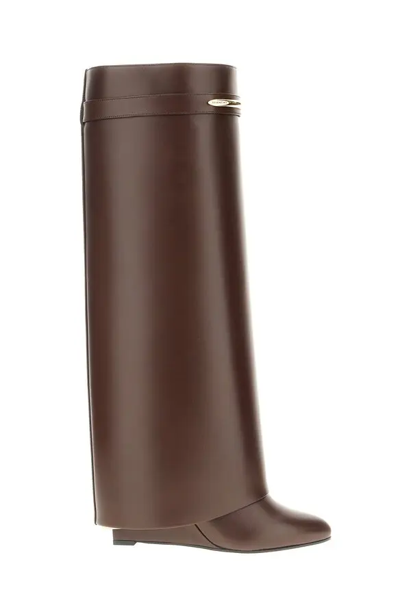Givenchy Shark Lock Wedge Boots - Multicolor