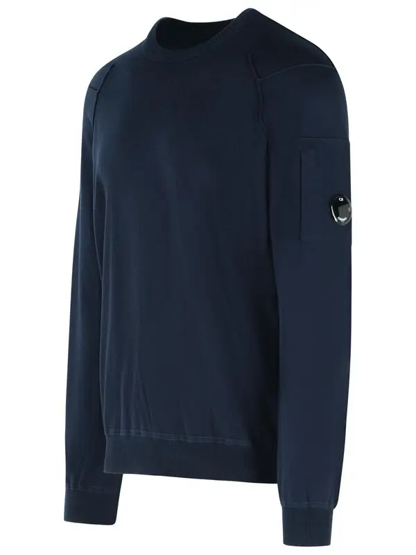 C.P. COMPANY Cotton Sweater - Blue