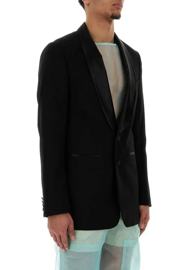 Dries Van Noten Wool Blend Bartux Blazer