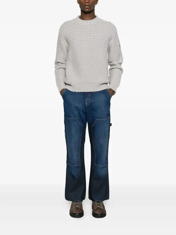 Off-White Gothic Ow` Flare Carpenter Jeans