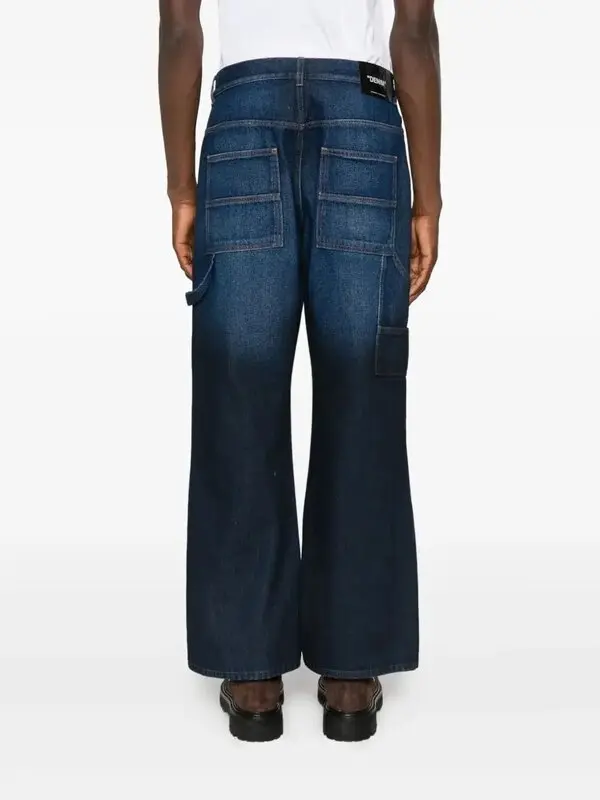 Off-White Gothic Ow` Flare Carpenter Jeans