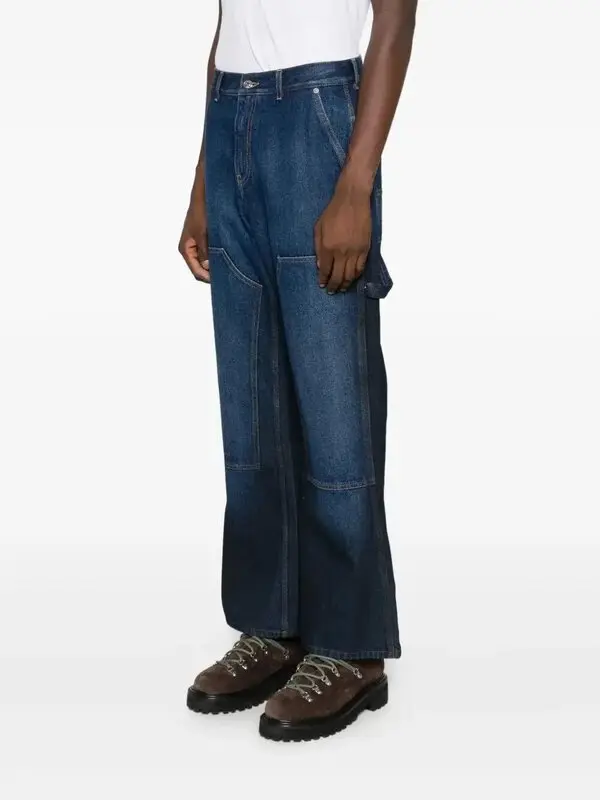 Off-White Gothic Ow` Flare Carpenter Jeans