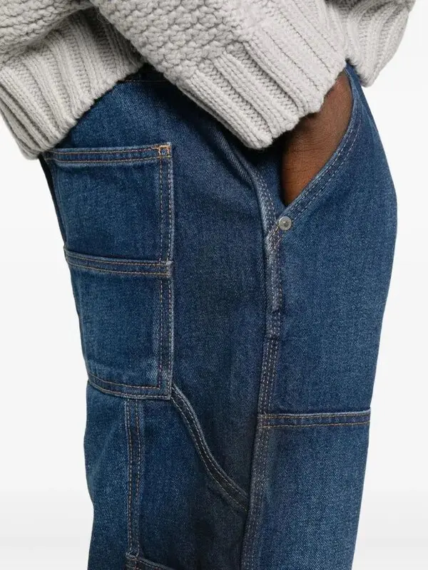 Off-White Gothic Ow` Flare Carpenter Jeans