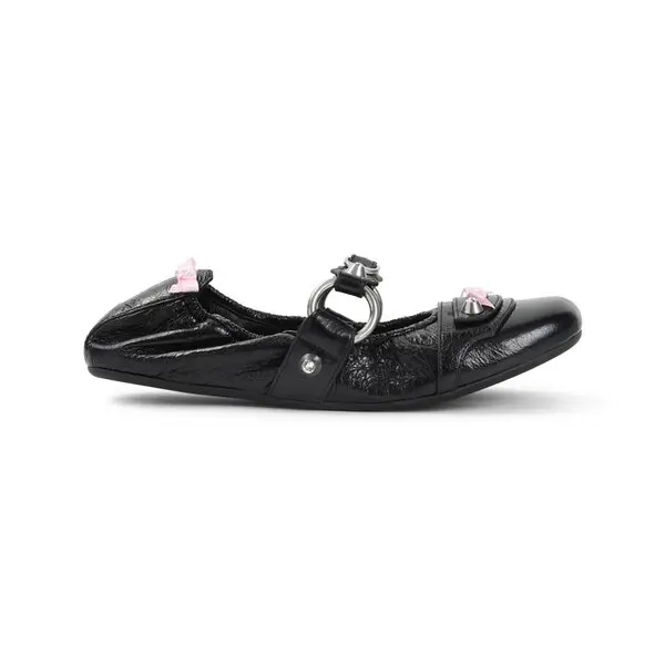 Balenciaga City Flat L005 Sandals - Black
