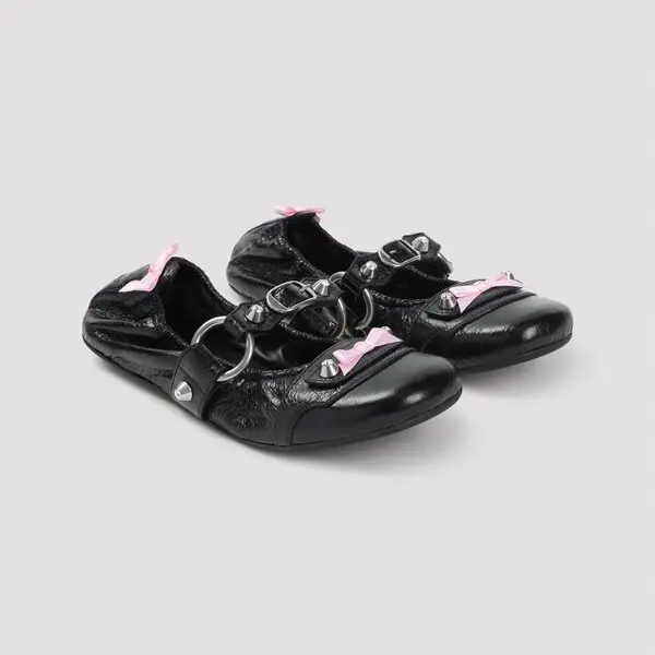 Balenciaga City Flat L005 Sandals - Black