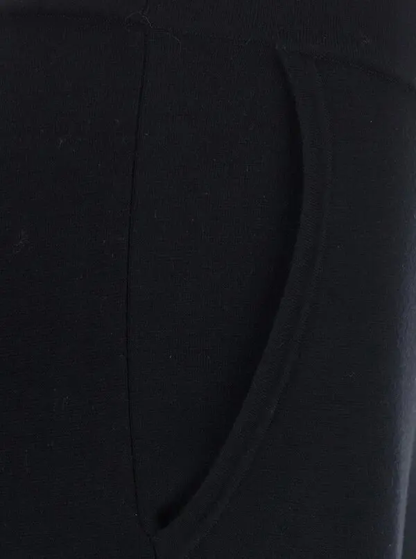 Max Mara Baldo' Black Pants With Side Pockets In Blend Wool - Multicolor