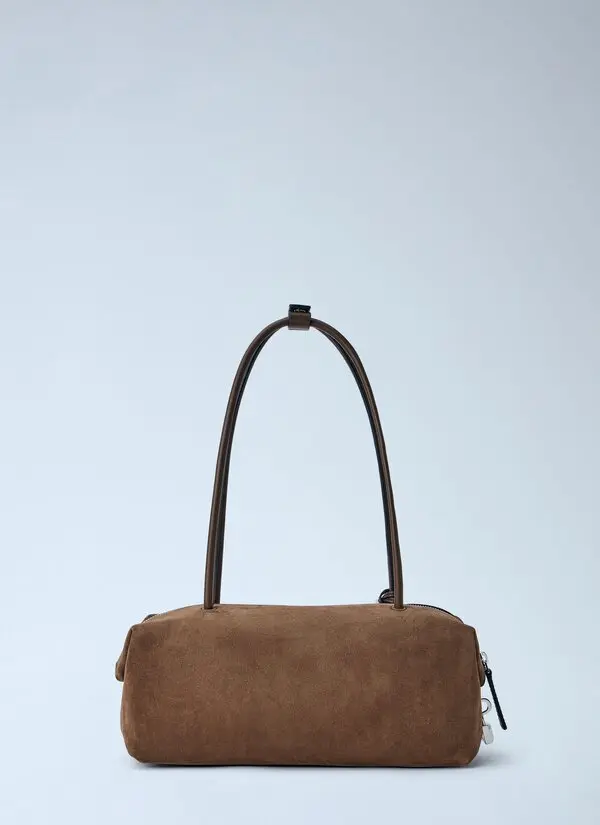 Max Mara Suede Shoulder Bag - Brown