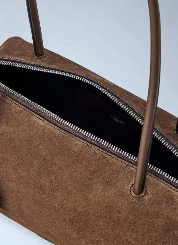 Max Mara Suede Shoulder Bag - Brown