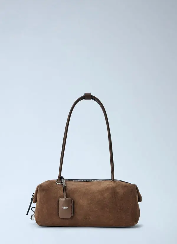 Max Mara Suede Shoulder Bag - Brown