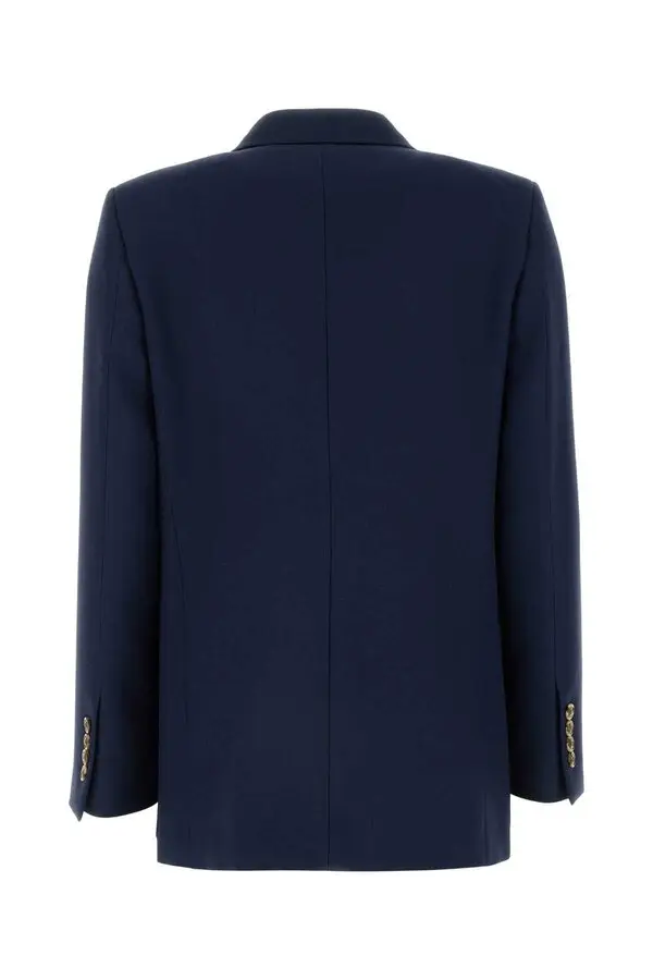 Valentino Garavani Virgin Wool Blazer - Blue