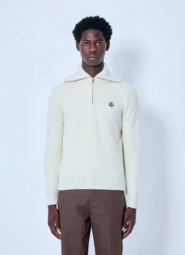 Moncler Ribbed Cotton Sweater